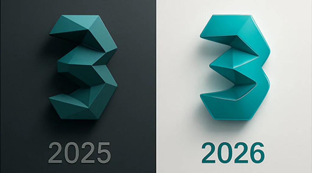 مقایسه 3ds Max 2025 و 2026 | بررسی سرعت، رندر و متریال